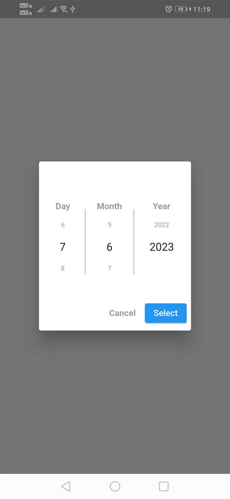 Numberdatepicker Flutter Package