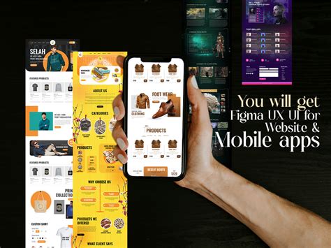 Figma UI UX For Website Mobile App Upwork