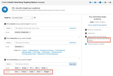 Linkedin Advertising Targeting Options And Best Practices For Your Business