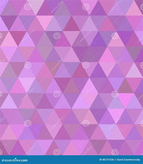 Pink Triangle Tile Mosaic Background Design Stock Vector Illustration Of Geometric Futuristic
