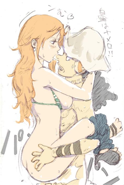 Nami And Usopp One Piece Drawn By Tsukinowapixiv Danbooru