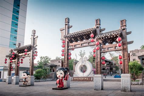 邯郸回车巷历史文化街区 国内旅游景点 旅游景点 摄影素材 汇图网www huitu