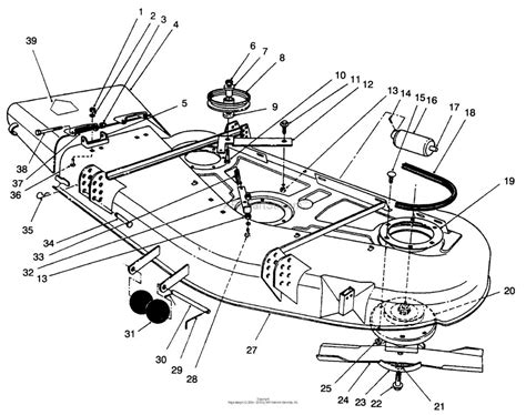 The Ultimate Guide To Understanding The Toro Wheel Horse Mower Deck Diagram