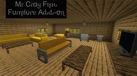 MrCrayfish S Furniture Addon MCPE Bedrock Mod Mc Mod Net