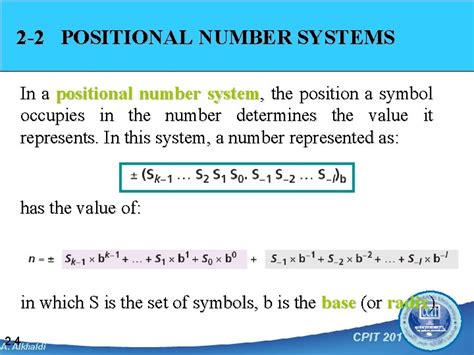 CPIT 201 Introduction To Computing CH 2 Number