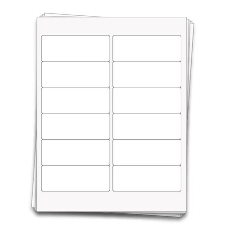 Rectangle Label Template