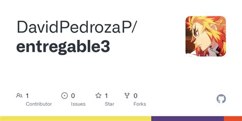 GitHub DavidPedrozaP Entregable3