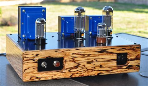 The 6l6 “spalted Alder” Amp Cascade Tubes