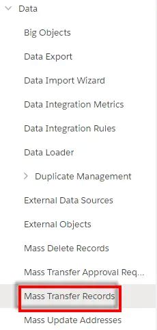Mass Transfer Records In Salesforce Lightning InfallibleTechie