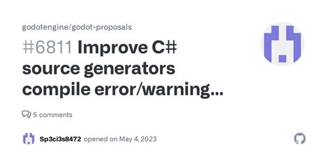 Improve C Source Generators Compile Errorwarning Feedback · Issue