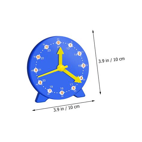 시간 시계 읽기 학습 모델 어린이 교육 보조 3 개 수수께끼 And 마술 입방체