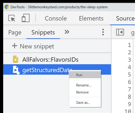 Exploring Structured Data With A Google Chrome Snippet Franco Folini Blog