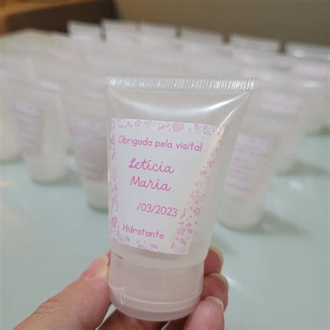 Bisnaga 30ml Para Creme Hidratante Ou Álcool Em Gel Juliana F Gusso
