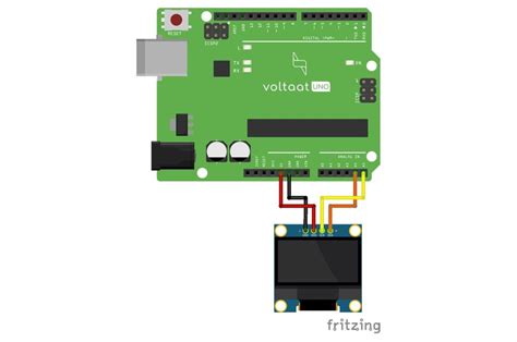 Voltaat Learn How To Display Text On Oled Display With Arduino