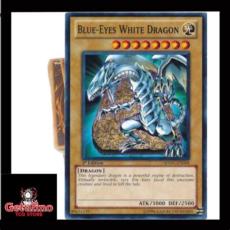 Yu Gi Oh Carta Original Ultra Rara Arte Da Pedra Do Dragão Branco De