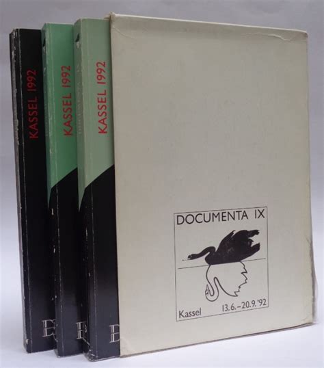 Documenta Ix Kassel 13 Juni 20 September 1992 Bd 1 Texte Bio Und Bibliographien