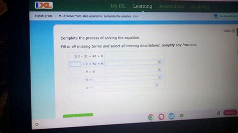 0 Ixl My Ixl Learning Assessment Analytics Eighth Grade M19 Solve Mult