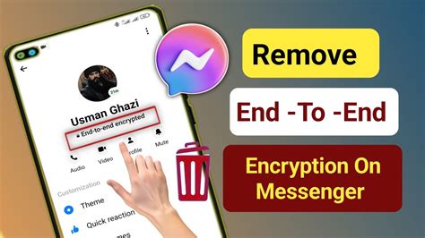 How To Turn Off End To End Encryption In Messenger New Process YouTube