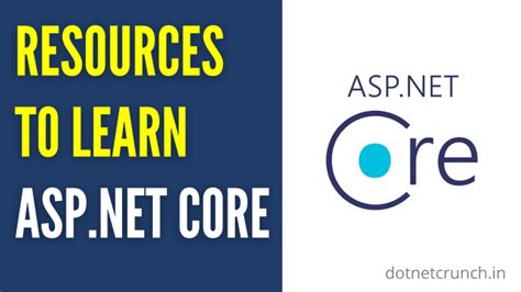 Best Resources To Learn ASP NET Core DotNetCrunch