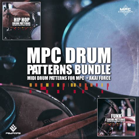 Mpc Drum Patterns Midi Drum Patterns Recorded By Real Drummers For Mpcs And Akai Force