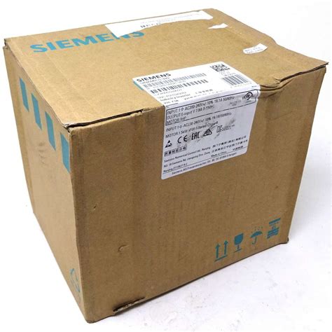 1ph Inverter Drive 6sl3210 5bb21 5av0 Siemens 1 5kw 200 240vac New
