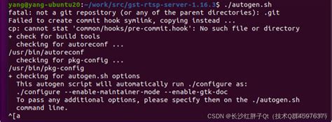 Gstreamer开发笔记（九）：gst Rtcp Server安装和部署实现简单的rtsp Server服务器推流demo长沙红胖子qt的技术博客51cto博客
