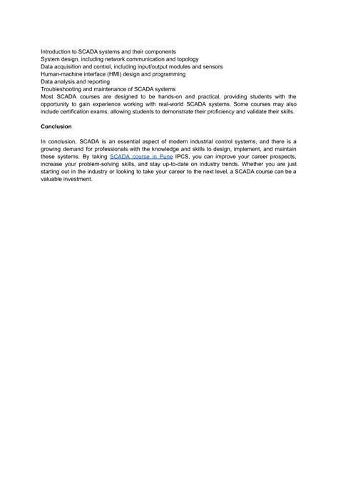 Ppt Scada 1 Scada Course In Pune Powerpoint Presentation Free