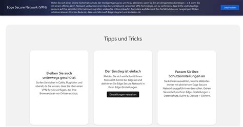 Microsoft Edge Secure Network Wie Gut Ist Das VPN