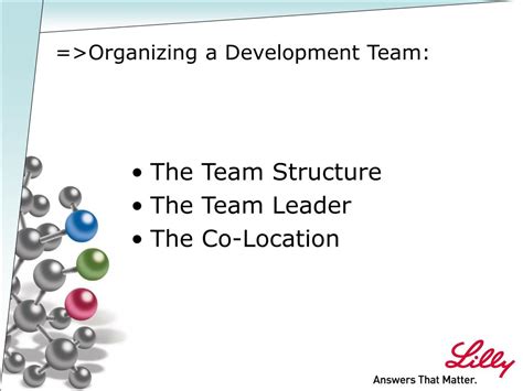 PPT Lightweight Team Structure PowerPoint Presentation Free Download ID