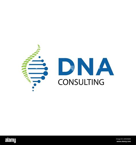 Dna Symbol Vector Illustration Template Stock Vector Image And Art Alamy