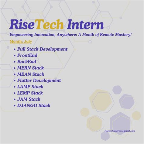 Risetech Interns On Linkedin Remoteinternship Webdevelopment Techinternship Risetech