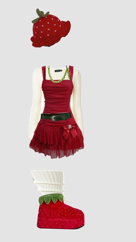 Strawberry Themed Outfit