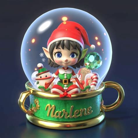 Mi Nombre Personalizado Nombres Elfos Navide Os D