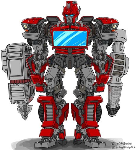 Movie Style Ironhide Redesign Rtransformers