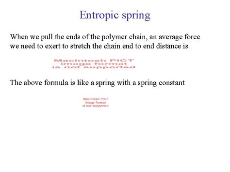 Lecture 14 Polymer Chain And Rubber Elasticity Gaussian