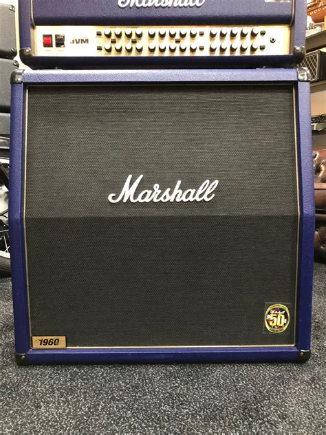 Marshall Limited Edition Jvm 410jsb And 1960ajsb Joe Satriani Blue Hal