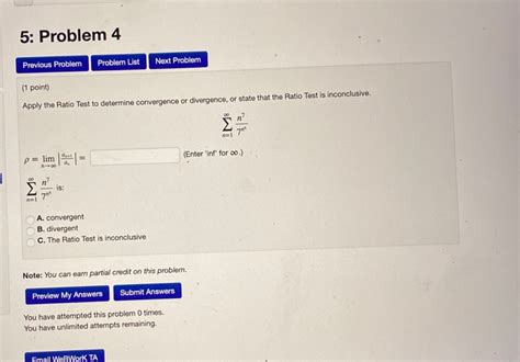 solved 5 problem 4 previous problem probler list next