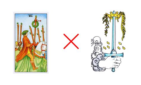 6 Жезлов в колоде таро трактовка и толкование масти