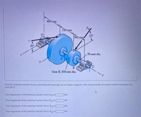 Solved Required Information A Gear Reduction Unit Uses The Chegg Com