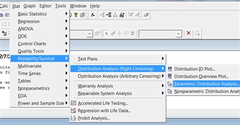 Minitab First Menu Selections Download Scientific Diagram