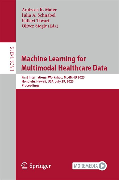 Machine Learning For Multimodal Healthcare Data Ebook By Epub