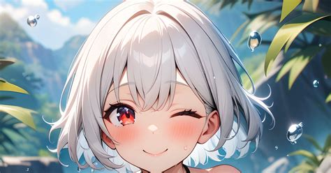 水着 川遊び T2のイラスト Pixiv