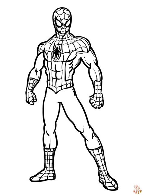 Free Printable Colouring Sheets Spiderman Printable Coloring Pages
