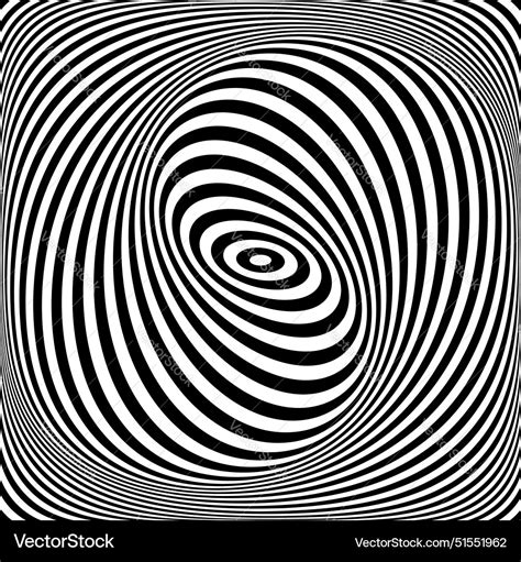 Kinetic Vortex Pattern Royalty Free Vector Image