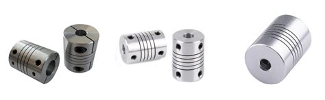 Aluminum Alloy Elastic Printer Winding Coupling Encoder Coupling Shaft Collars Shaft Coupling