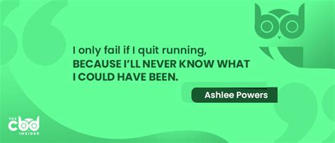 Just Keep Running How Cbd Saved Ashlee Powers Running Career The Cbd Insider