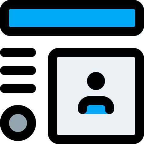 Wireframe Free User Icons