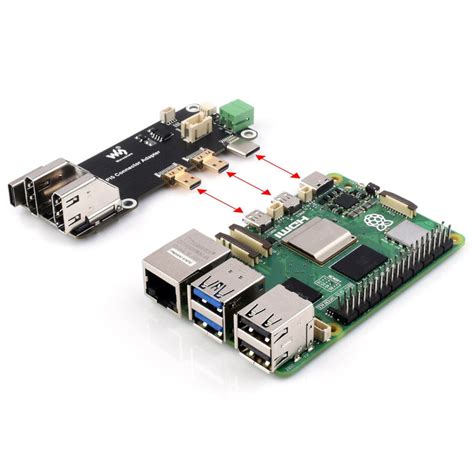 Multifunctional Adapter For Raspberry Pi 5 The Pi Hut