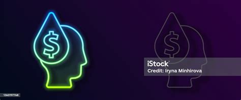 빛나는 네온 라인 오일 은 검은 배경에 고립 된 달러 기호 아이콘드롭 유가 석유 및 석유 산업 벡터 0명에 대한 스톡 벡터 아트 및 기타 이미지 Istock