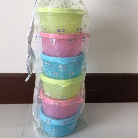 Tupperware Sweet Mini Keepers Set Reserved Tv And Home Appliances Kitchen Appliances Other